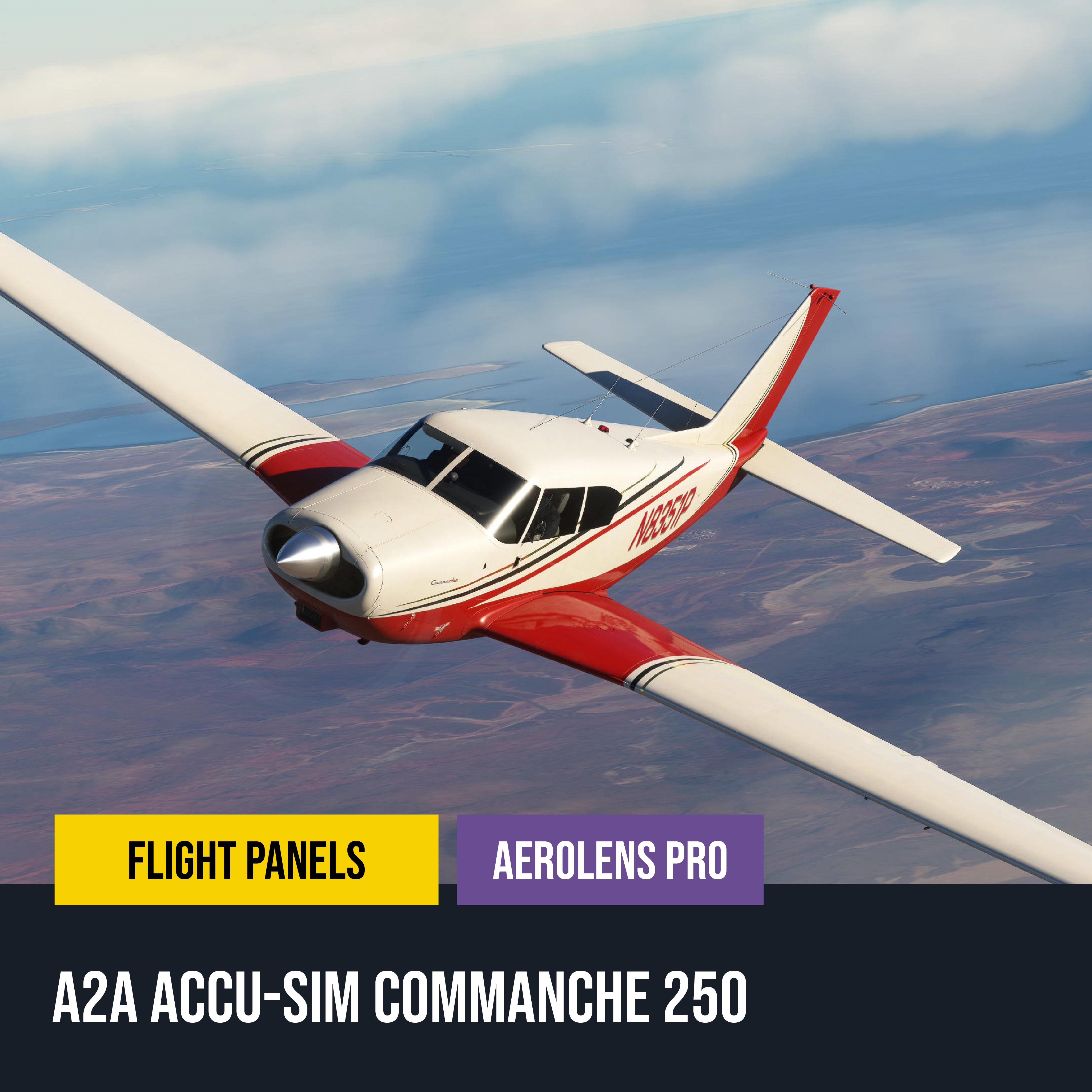 AeroLens Pro - A2A Piper Comanche 250 – Flight Panels