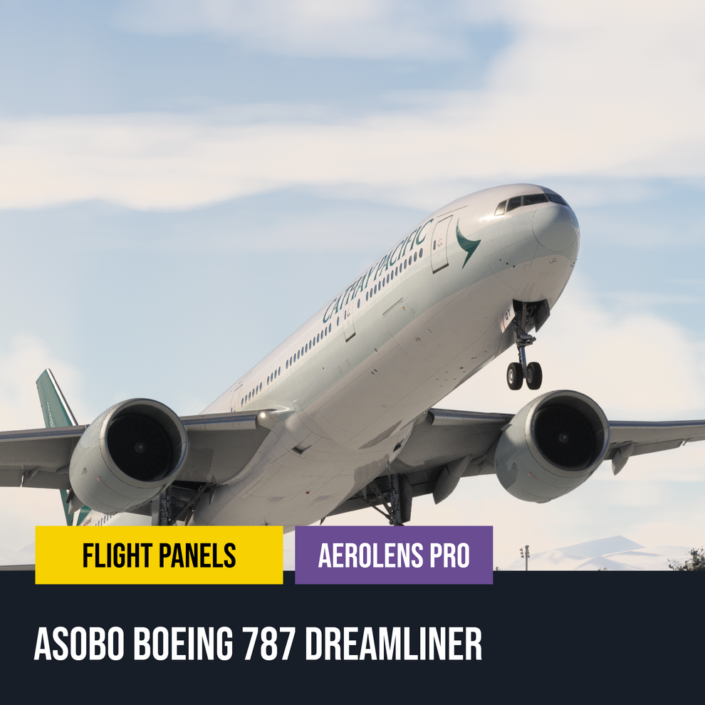 AeroLens Pro - Boeing 787-10 Dreamliner – Flight Panels