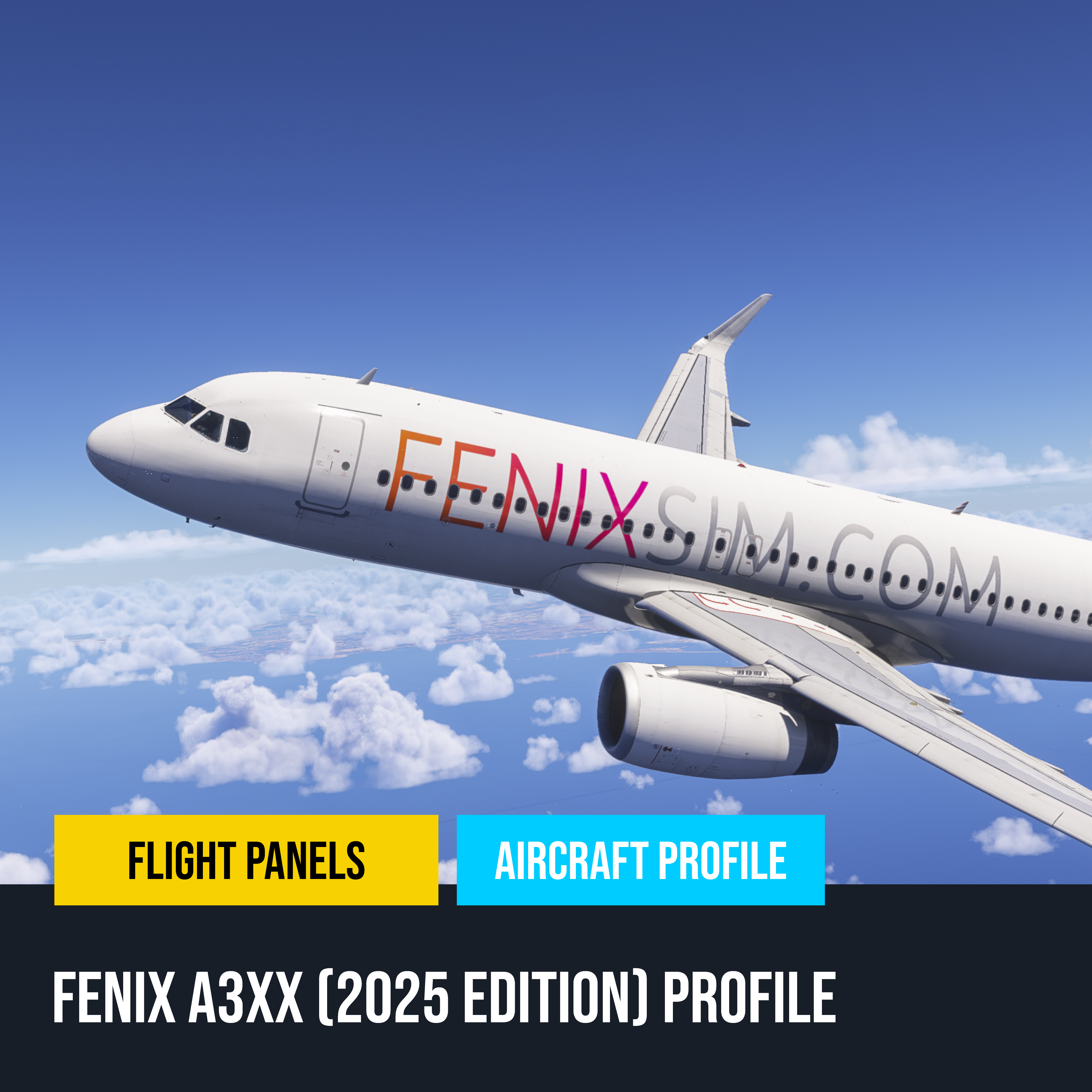 Fenix A3XX (2025 Edition) Stream Deck Profile – Flight Panels