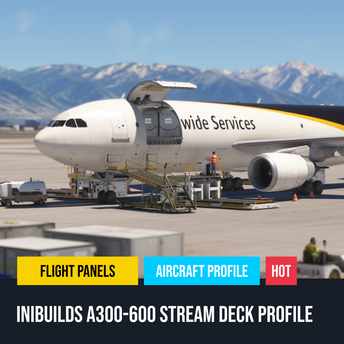 iniBuilds A300-600R Stream Deck Profile for Microsoft Flight Simulator ...