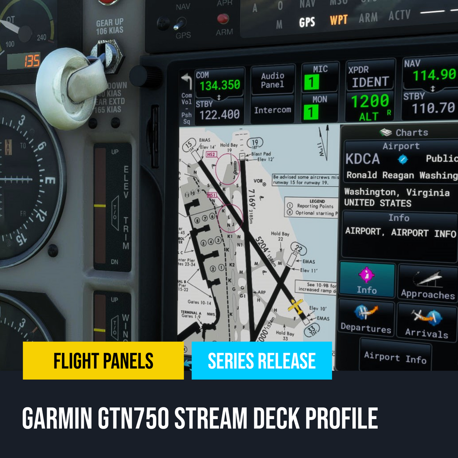 Microsoft Flight Simulator Stream Deck Profiles – Flight Panels