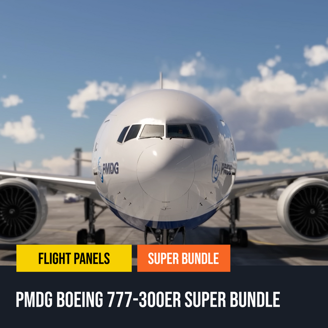 PMDG Boeing 777-300ER Stream Deck Super Bundle – Flight Panels