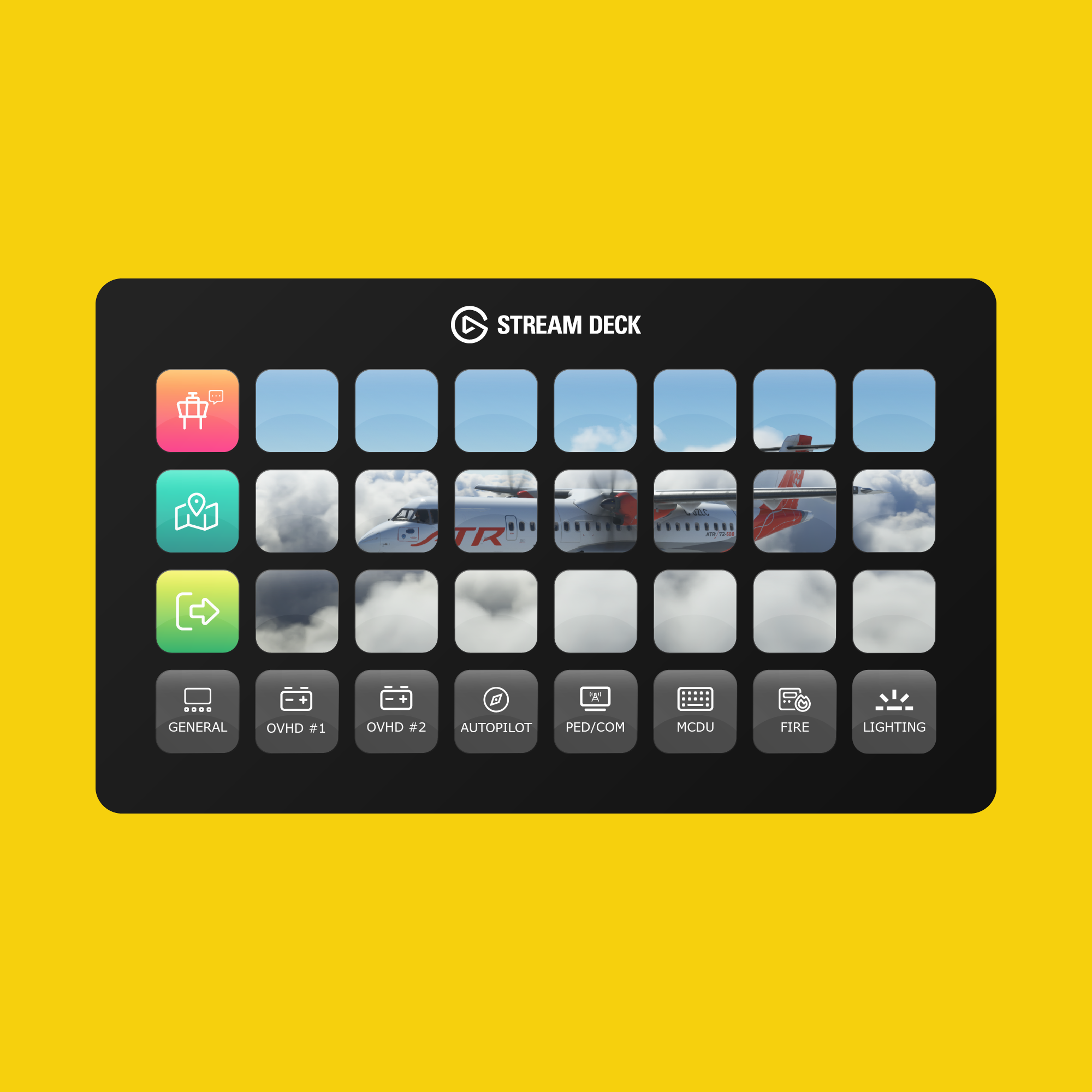 Microsoft Flight Simulator Stream Deck Profiles – Flight Panels