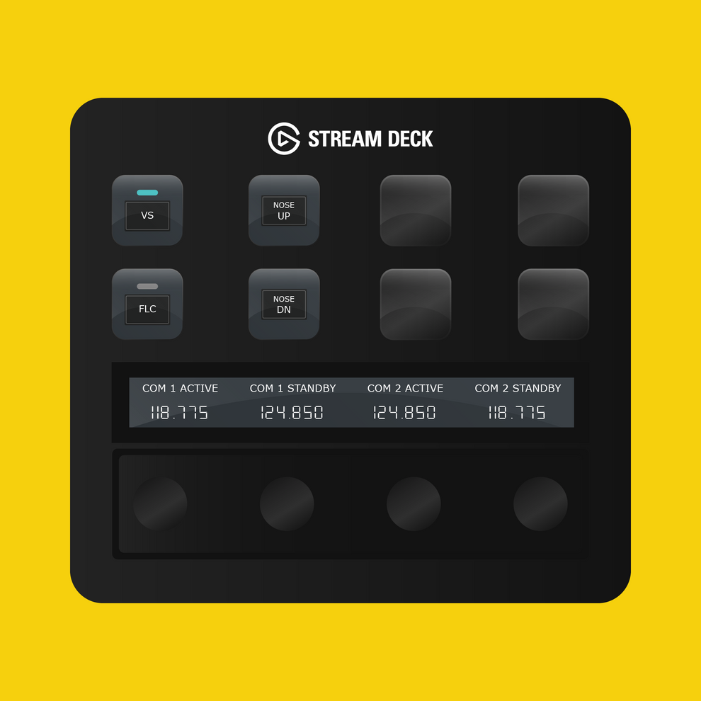Cessna 172 Skyhawk Autopilot Panel for Stream Deck Plus – Flight Panels