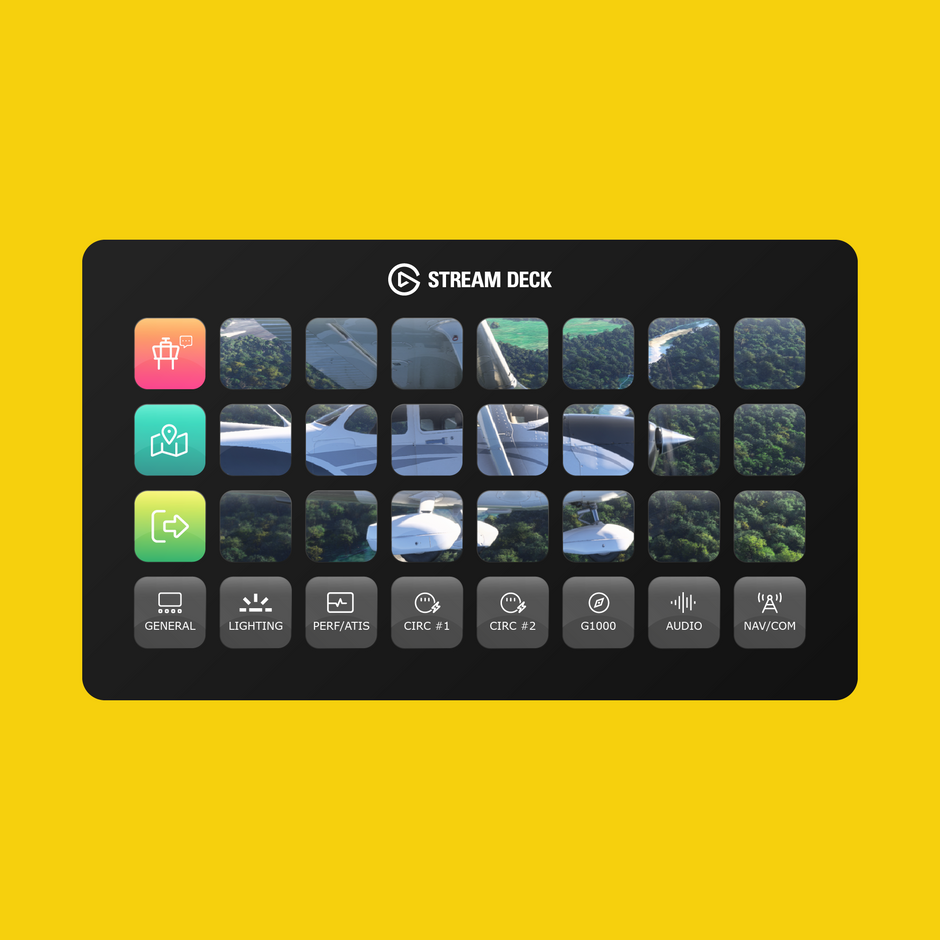 Microsoft Flight Simulator Stream Deck Profiles – Flight Panels