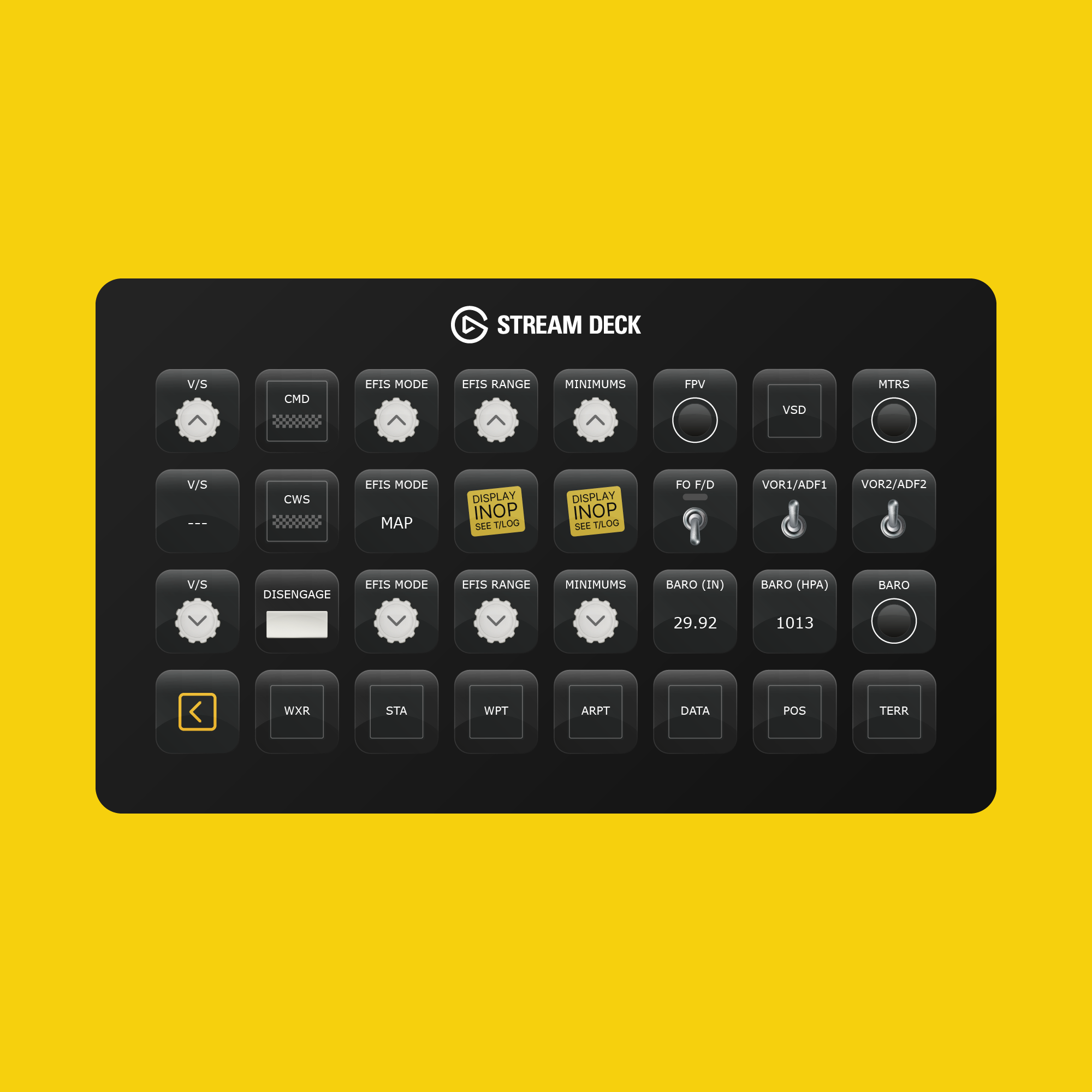 iFly Boeing 737 Max 8 Stream Deck XL Autopilot Profile for Microsoft ...