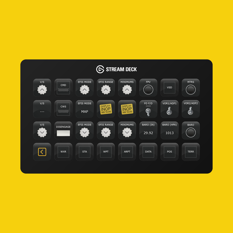 iFly Boeing 737 Max 8 Stream Deck XL Autopilot Profile for Microsoft ...