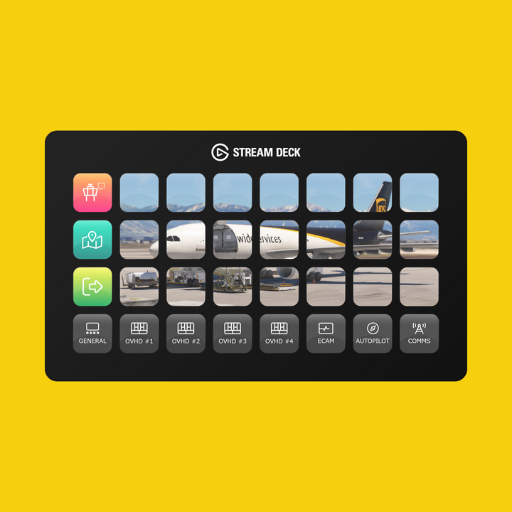 Microsoft Flight Simulator Stream Deck Profiles – Flight Panels