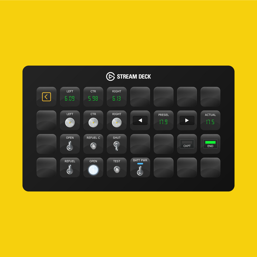 Fenix A3XX (2025 Edition) Stream Deck Profile – Flight Panels