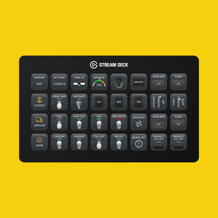 FlightFX Cessna Citation X Stream Deck Profile – Flight Panels
