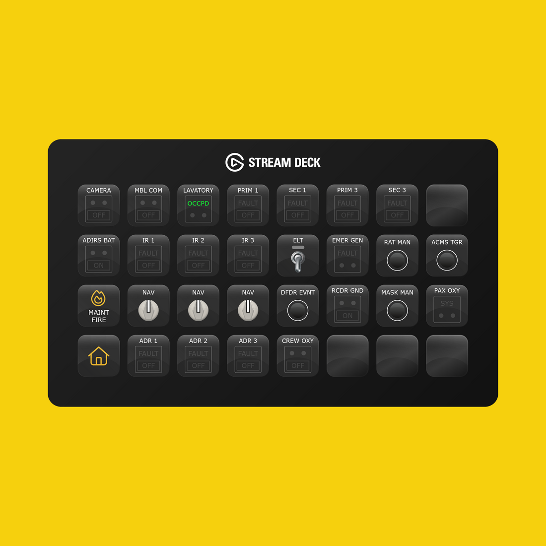 iniBuilds A350 Stream Deck Profile for Microsoft Flight Simulator ...